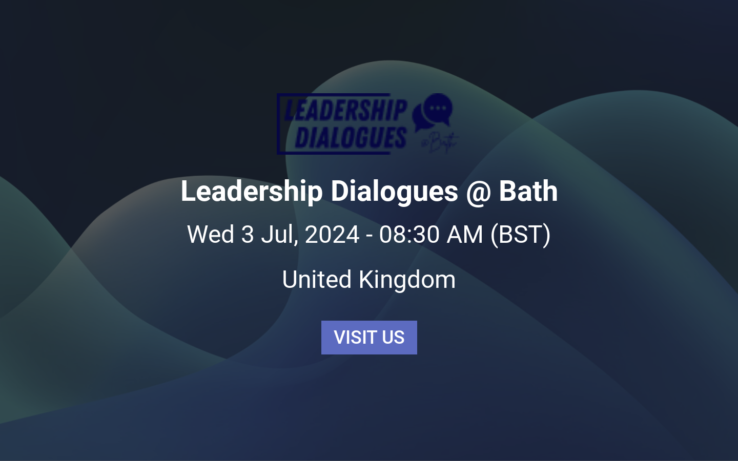 Leadership Dialogues @ Bath